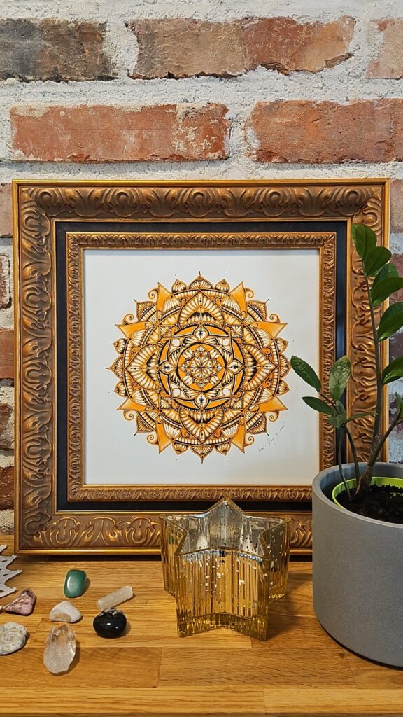 Mandala "Päikesemärk" - Karin Kay